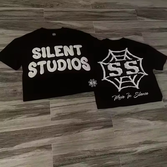 Shirts | Black N White Silent Studios Shirt | Poshmark
